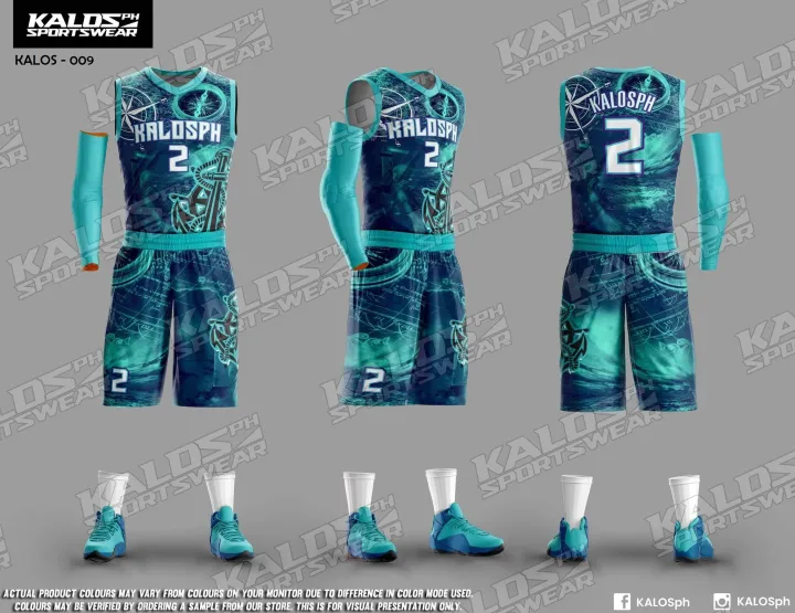 009 SEAFARER MARINE SEAMAN DESIGN BASKETBALL JERSEY SET SANDO AND SHORT ...