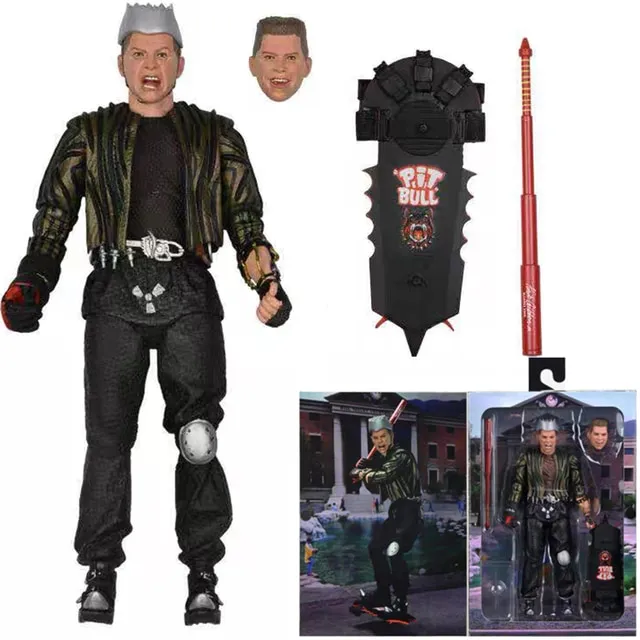 ในสต็อก DOC Brown Figure Neca Back To The Future Ⅱ Sports Almanac Biff ...