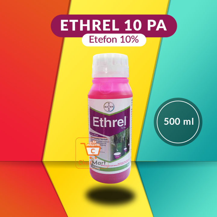 Ethrel 10 PA 500 ml | Pupuk/Peningkat Produksi Karet | Lazada Indonesia
