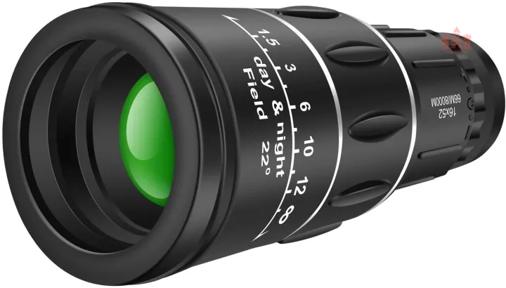 Caring Castle16x52 Waterproof Monocular Optics Zoom Telescope Bird ...