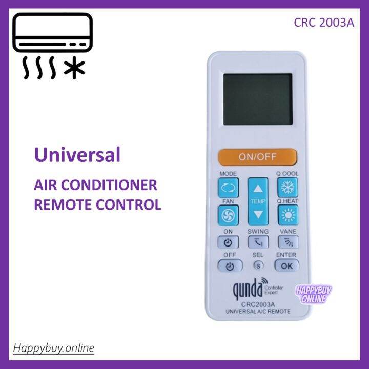 Universal Aircond Remote Multiple Brand Air Cond Remote Control ...