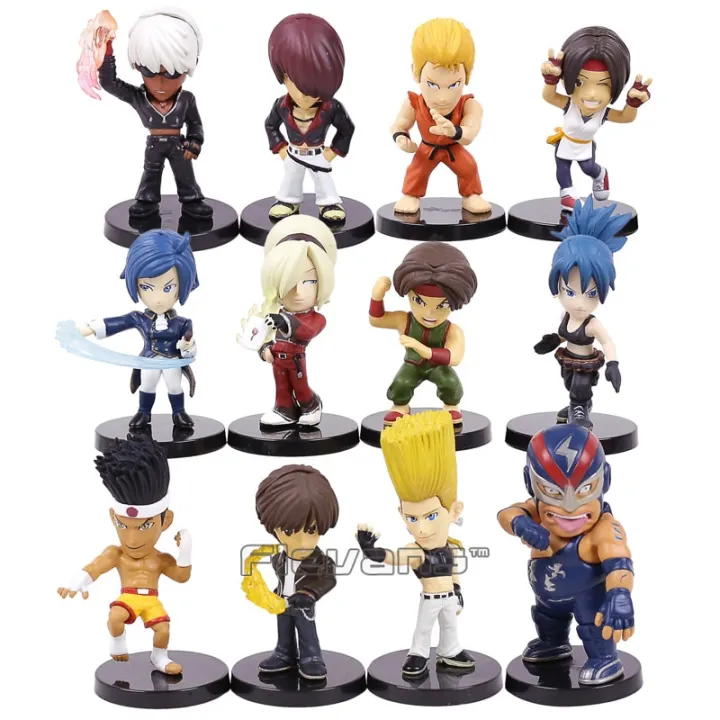 The King Of Fighters KOF Leona Heidern Yuri K Raiden Kyo Ash Elisabeth ...