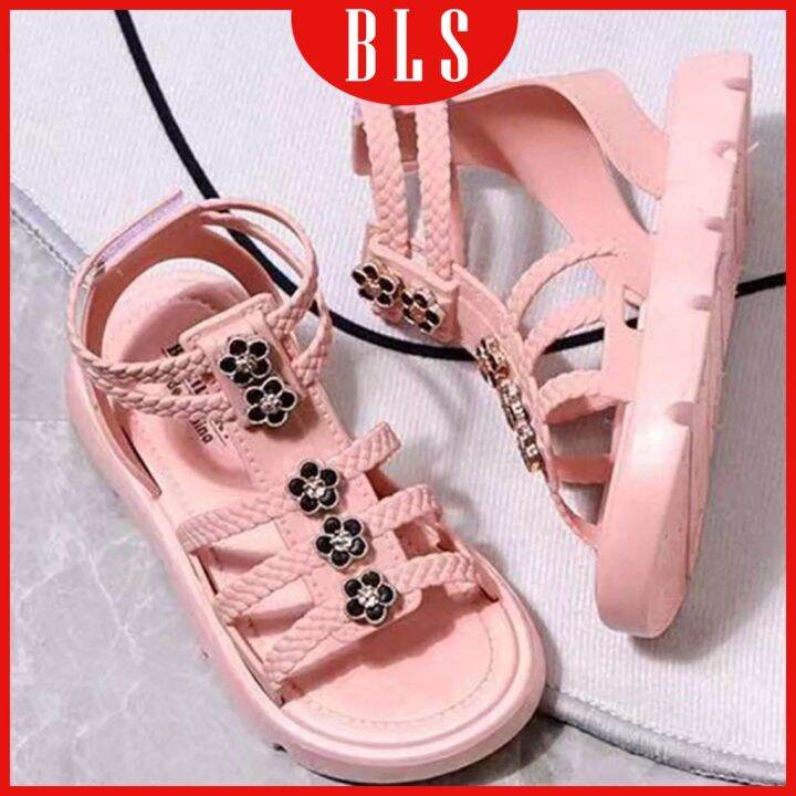 BLS New Girls' Children's Gladiator Sandals | Lazada PH