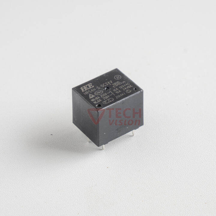 Relay 24v HKE 5Pin 5 Pin Kaki 24VDC 24volt 24 Volt Hitam | Lazada Indonesia