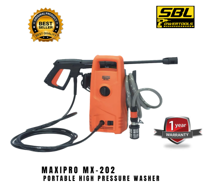 MAXIPRO Portable High Pressure Washer MX-202 | Lazada PH