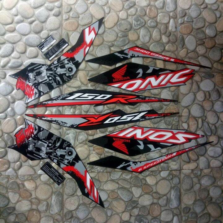 HONDA RS 150 16 BLACK Stock Decal/Sticker | Lazada PH