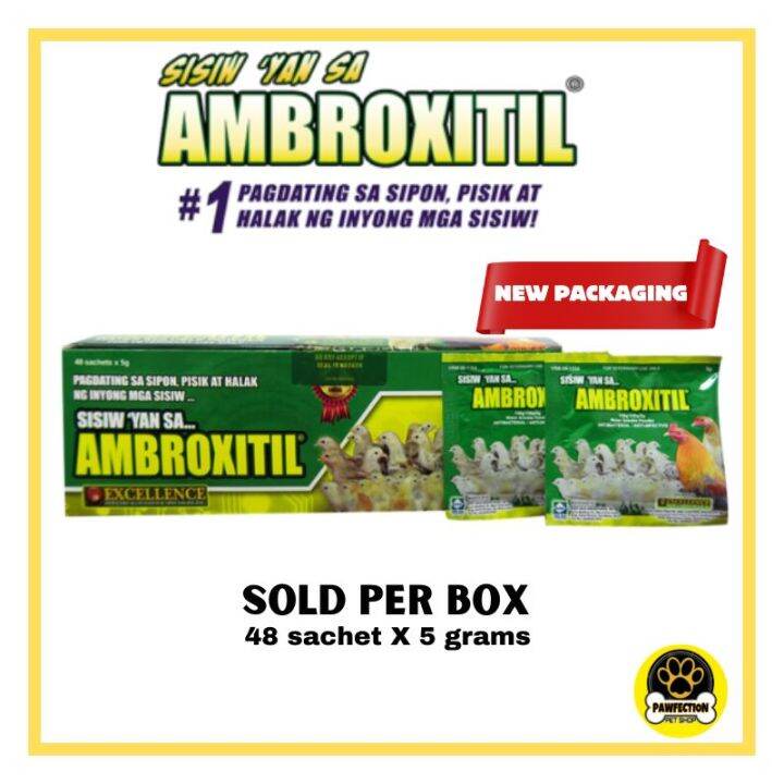 Ambroxitil Powder ( 1 BOX) 48 sachets | Lazada PH