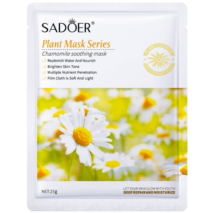 Facial Mask Sheet Skincare: Hydrating & Moisturizing SADOER: Plant Mask Series 25g | Lazada PH