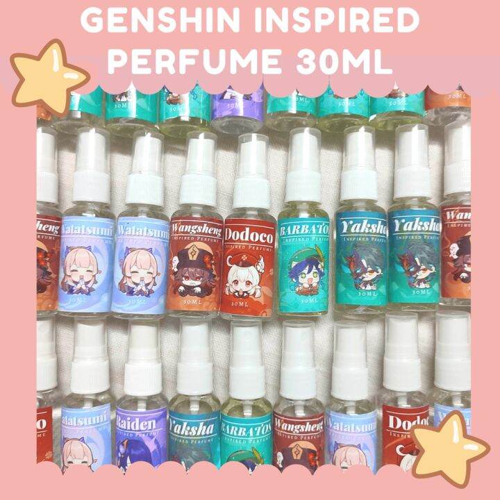Genshin Inspired Perfume 30ml | Lazada PH