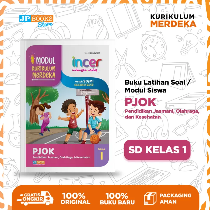 JP Books – Buku Siswa Sekolah Modul Latihan Soal INCER PJOK (Pendidikan ...