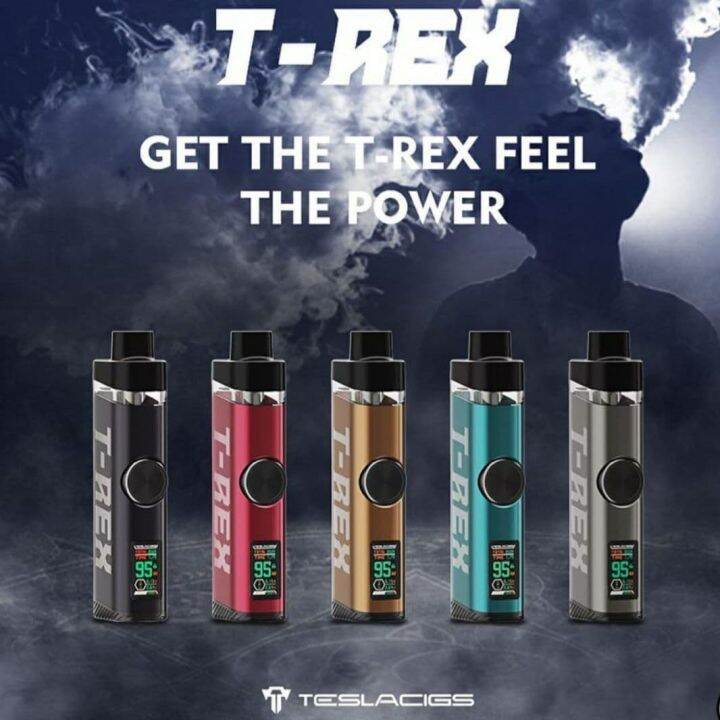 Tesla T-Rex 95W Pod Mod Authentic Original Stater Kit | Lazada Indonesia