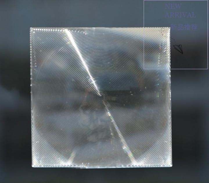 Optical PMMA Plastic Fresnel Lens Focal Length Solar Energy ...