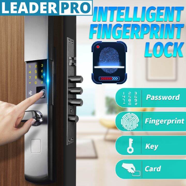4.8V Fingerprint Lock Security Electronic Smart Door Lock APP Touch ... 4.8V Fingerprint Lock Security Electronic Smart Door Lock APP Touch ...