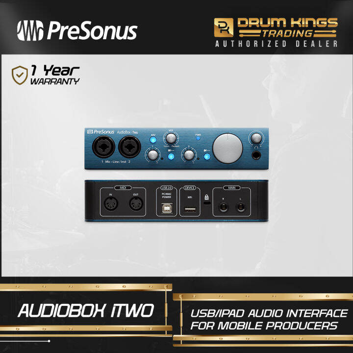 PreSonus AudioBox iTwo USB Audio Interface | Lazada PH