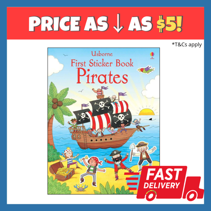 (Pirate) Usborne First Sticker Book Kids Sticker Books Children ...