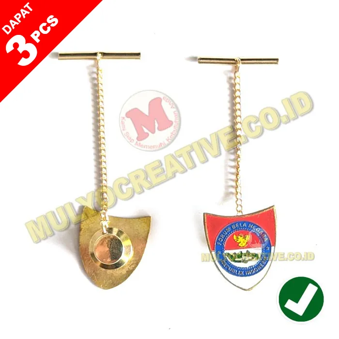 Pin Forum Bela Negara Pengait Dandang Rantai Lencana Pin Bela Negara ...