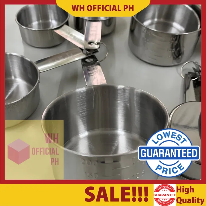 Stainless Steel Measuring Cups / Measuring Spoon Kitchen Baking Cooking ...