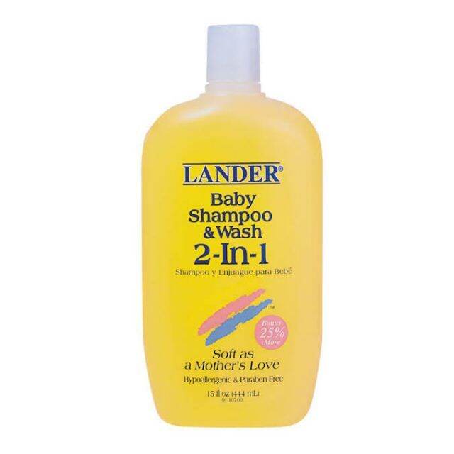 Lander Baby Shampoo and Wash 2 in 1, 444mL | Lazada PH