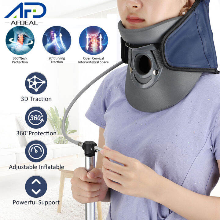 Cervical Traction Device Neck Support Inflatable Cervical Vertebra Neck ...