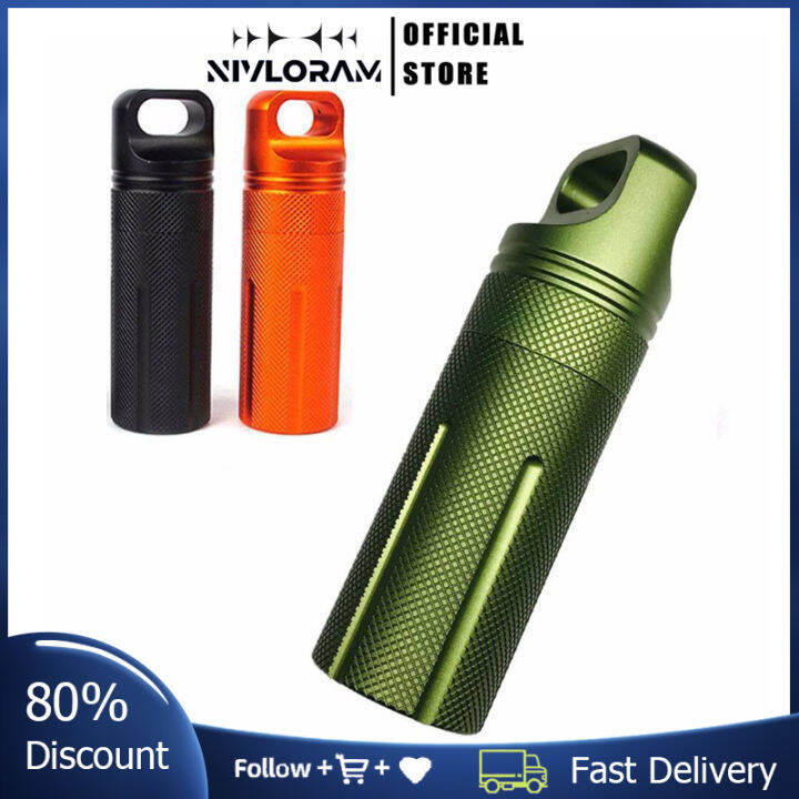 【Buy1 take1】EDC Waterproof Capsule Survival Medicine Case Dry Bottle ...