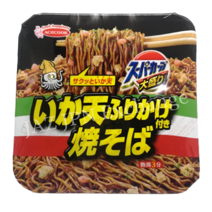 Acecook Super Cup Large Squid Ten Sprinkle Yakisoba,130g | Lazada PH
