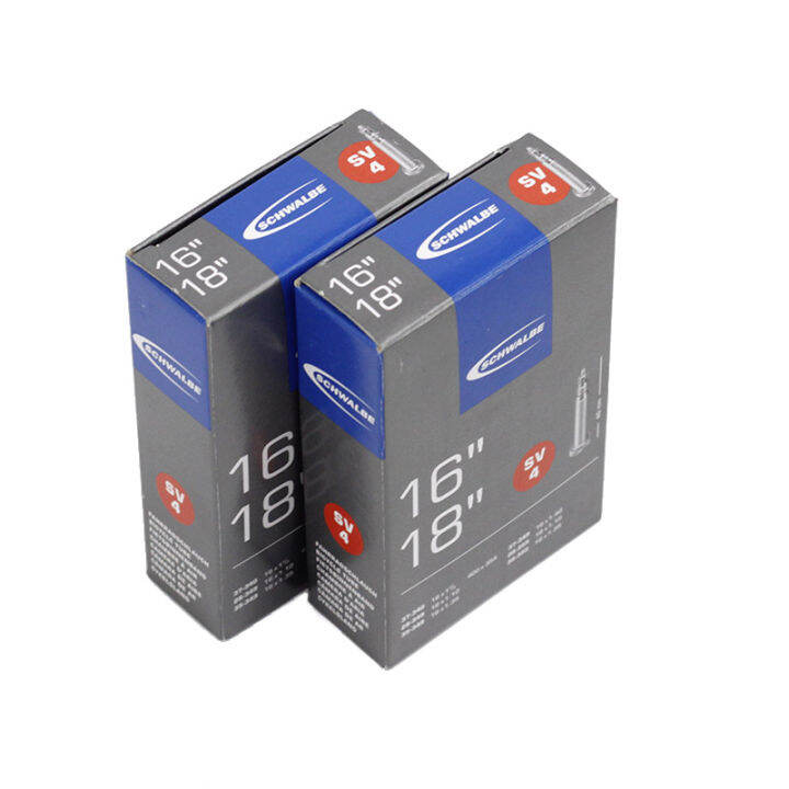 2pc SWB Bike Inner Tube 16" 349 18in 355 Presta Schrader Valve 40mm AV4 SV4 for K3 PLUS Bro ...
