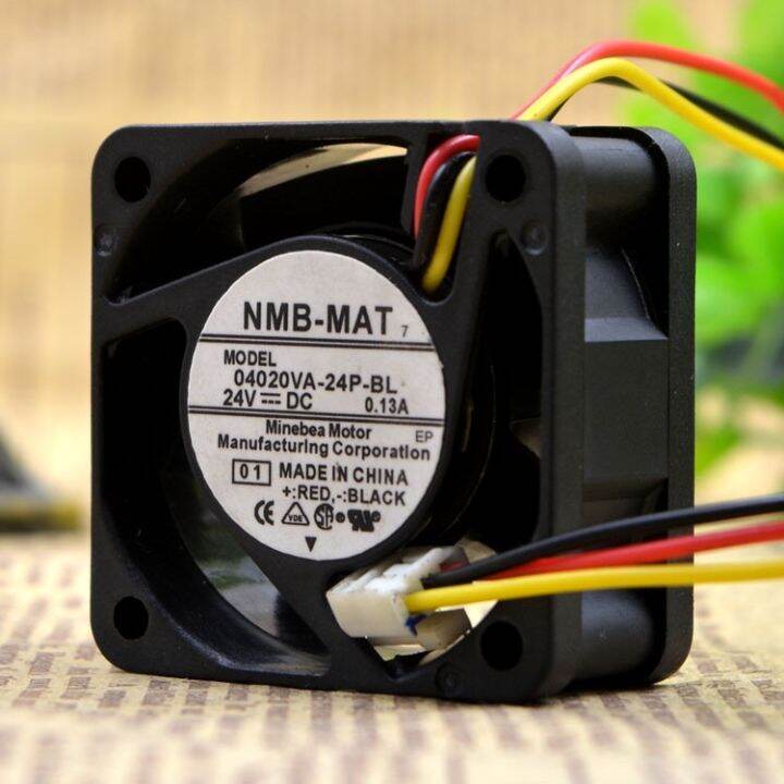 พัดลมระบายความร้อน ของแท้ 04020va-24p-bl NMB 4020 24v 0.13a 4 ซม. | Lazada.co.th