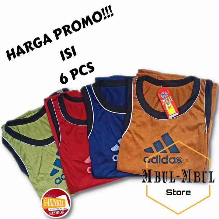 Harga Promo isi 6 Pcs Singlet pria Dewasa / Singlet Cowok Dewasa / Kaos ... Harga Promo isi 6 Pcs Singlet pria Dewasa / Singlet Cowok Dewasa / Kaos ...