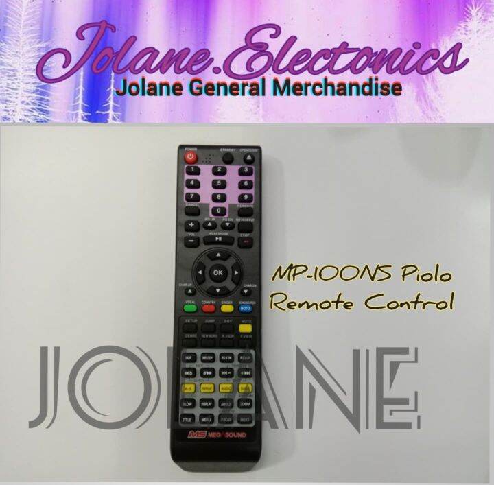 Megapro Plus MP-100NS Piolo Remote Control | Lazada PH