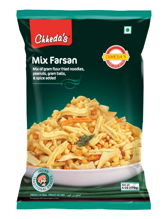 Chheda's Mix Farsan Snacks 170g Made in India | Lazada PH