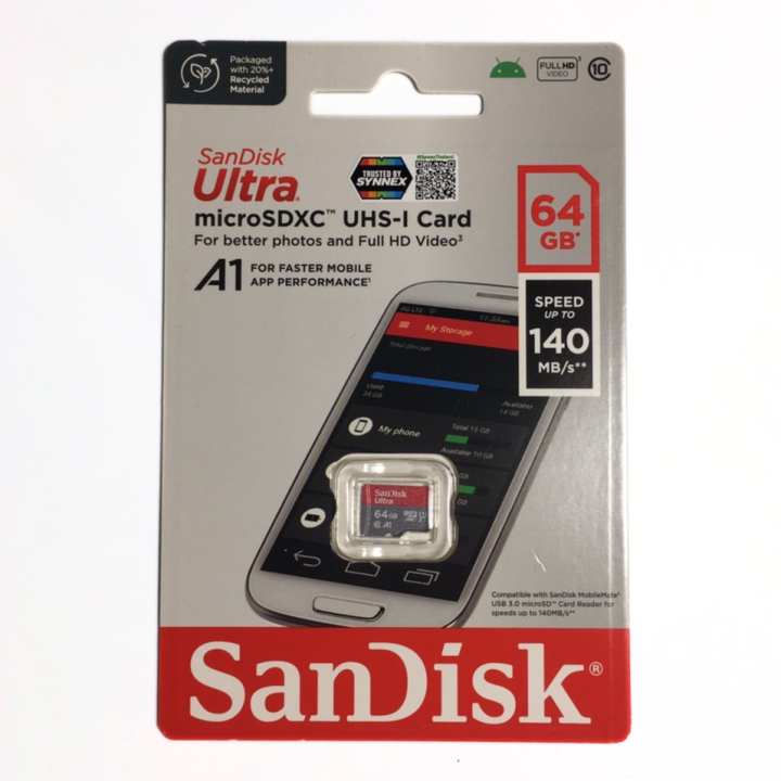 SANDISK Ultra MicroSDXC UHS-I 64GB | Lazada.co.th