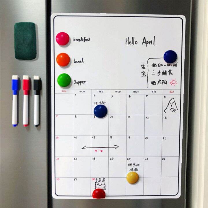 （Lao Lin's Magnet）Magnetic Dry Erase Whiteboard Sheet Magnet ...