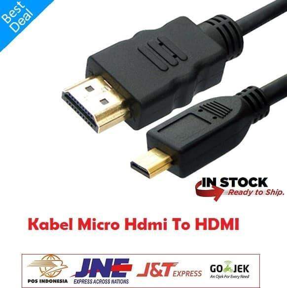 Kabel Micro HDMI To HDMI Panjang 1.5 Meter | Lazada Indonesia
