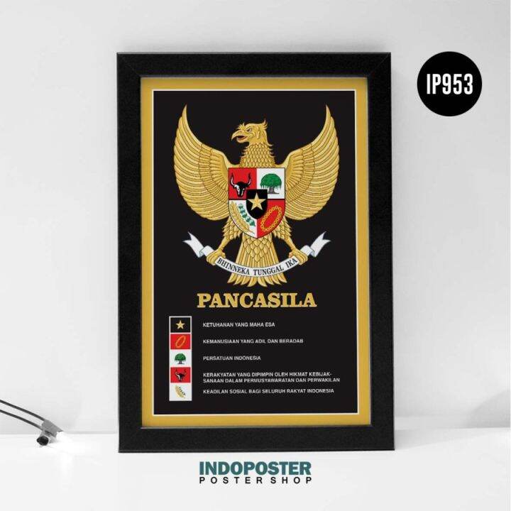 Poster Garuda Pancasila A3 45X30cm | Lazada Indonesia