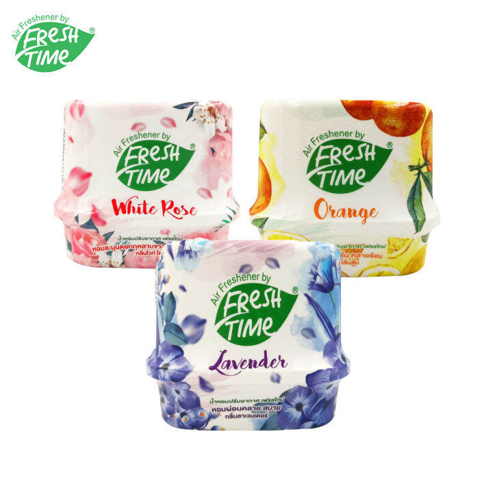 [หอมมาก] Freshtime เจลหอมปรับอากาศ ขนาด 180g. มีให้เลือก 3 กลิ่น วางไว้ที่ไหนก็หอม ขนาด 180g ...
