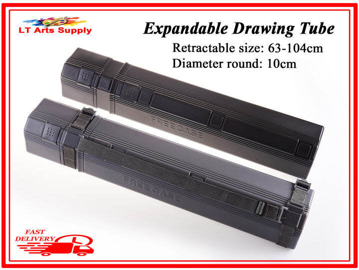 Heavy Duty Portable drawing tube telescopic blueprint storage tube ...