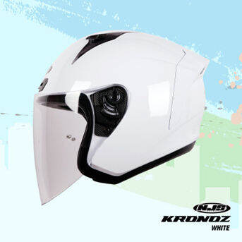 HELM NJS KRONOZ HELM HALF FACE HELM OPEN FACE | Lazada Indonesia