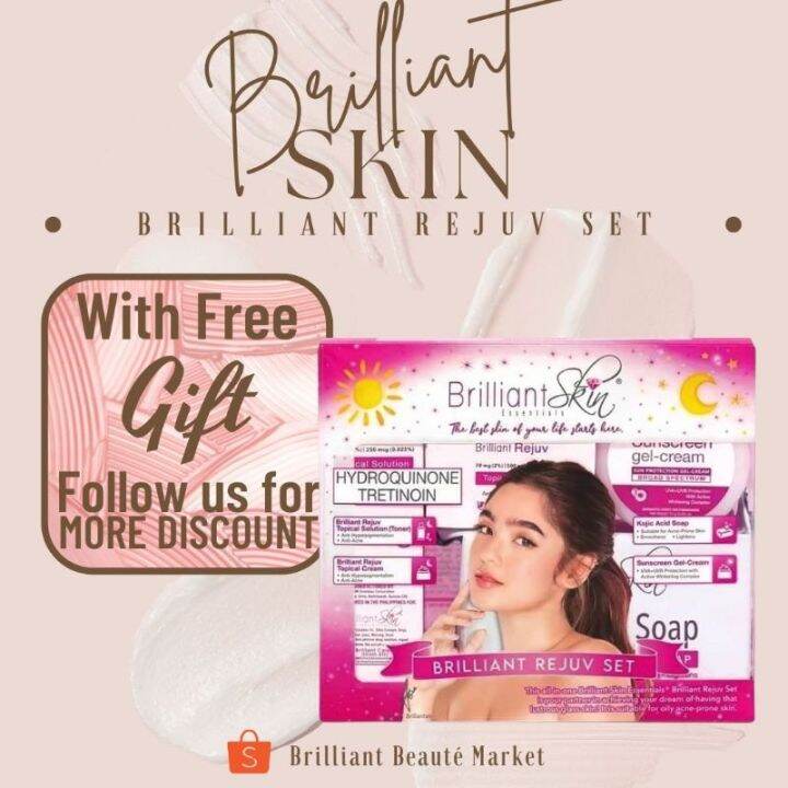 [new Packaging] Brilliant Skin Rejuvenating Set With Hydroquinone