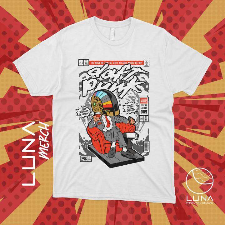 Pop Art- Daft Punk Funko pop Chibi Shirt - The Luna Merch | Lazada PH