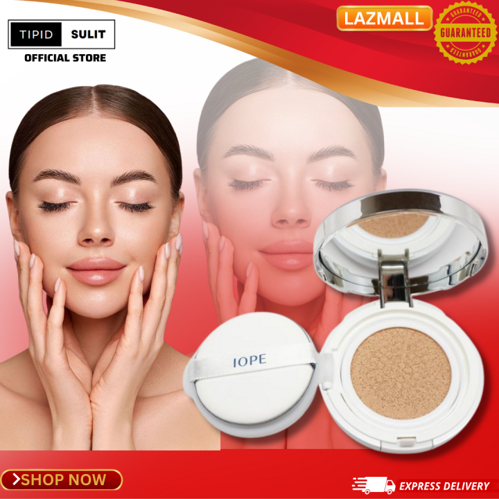 IOPE Cushion Korean IOPE air cushion SPF 50+/PA+++ with refill | Lazada PH
