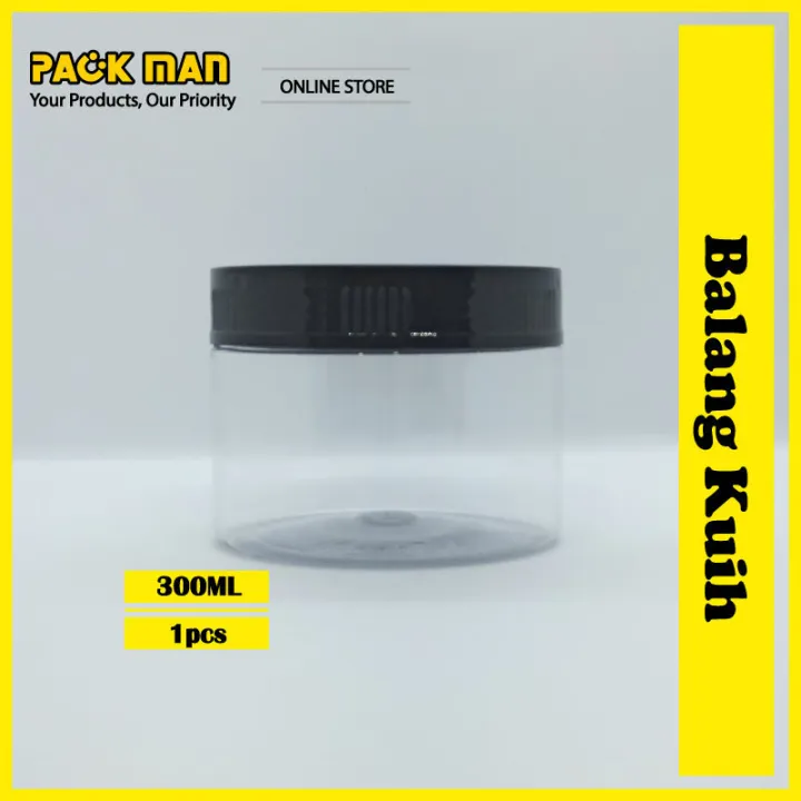 Balang kosong / Balang Kuih Plastik Pet container 300ml / 400ml | Lazada