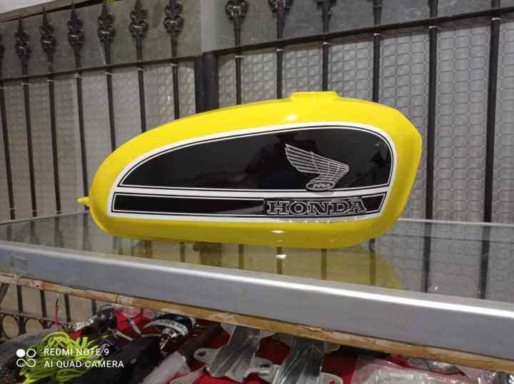 TANGKI CB PRES GALVANIS WARNA KUNING KOMBINASI HITAM | Lazada Indonesia