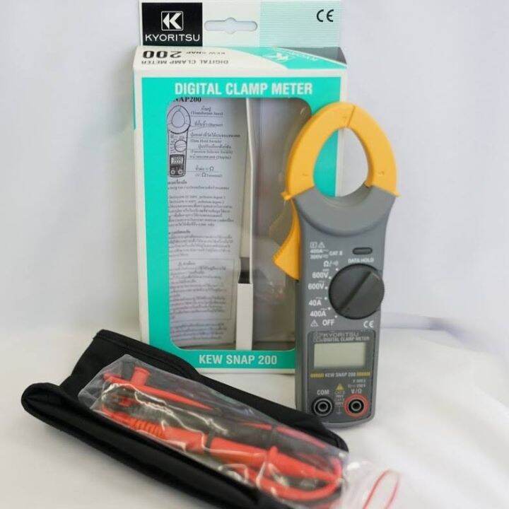 KYORITSU แคลมป์มิเตอร์ คลิปแอมป์ ดิจิตอล Digital Clamp Meter รุ่น KEW ...
