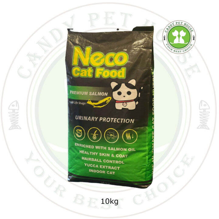 Neco Cat Food Premium Salmon-10kg | Lazada