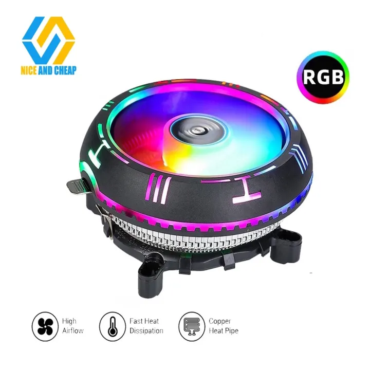 Sycat CPU Cooler CPU Heatsink AMD CPU Fan Rgb CPU Cooling Fan CPU ...