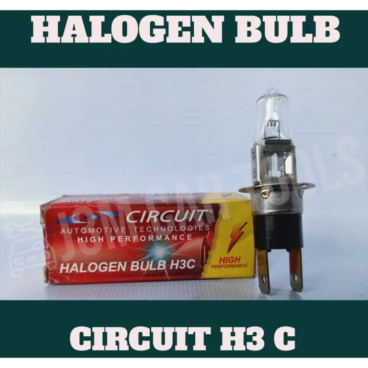 durable Halogen Bulb Circuit H3C 12V 24V 55W 70W 100W | Lazada PH
