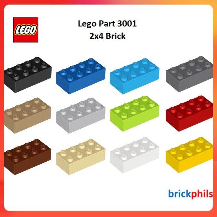 Lego Part 3001 2x4 Brick | Lazada PH