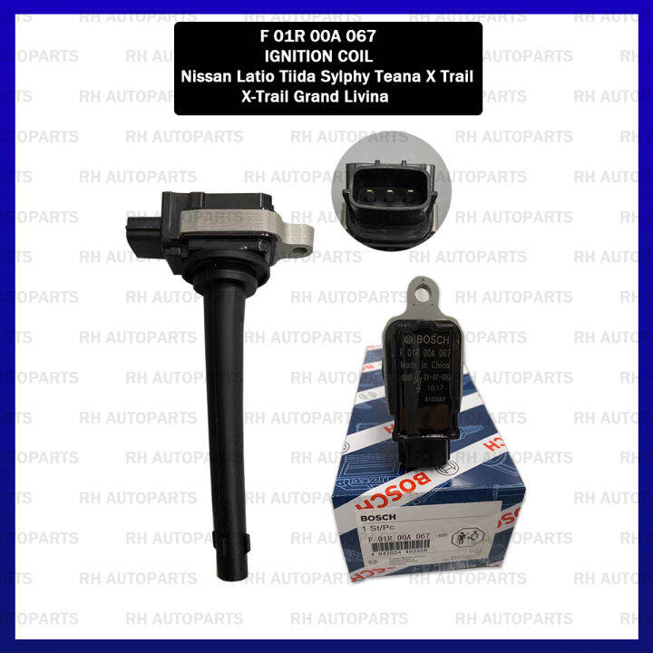 F01R 00A 067 Bosch Ignition Plug Coil Nissan Latio Tiida Sylphy Teana X ...