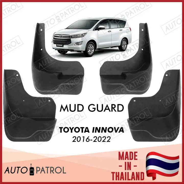 Toyota Innova 2016-2022 Mud Guard Mud flap ( Mudguard ) ( Mudflap ...