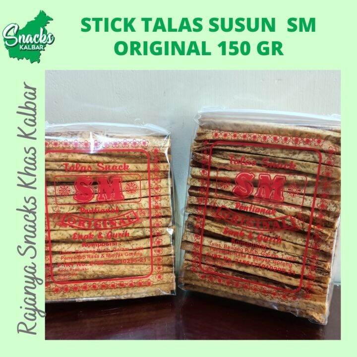 Stick Talas Susun/Stick Keladi "SM" Original 150 gram Khas Pontianak ...